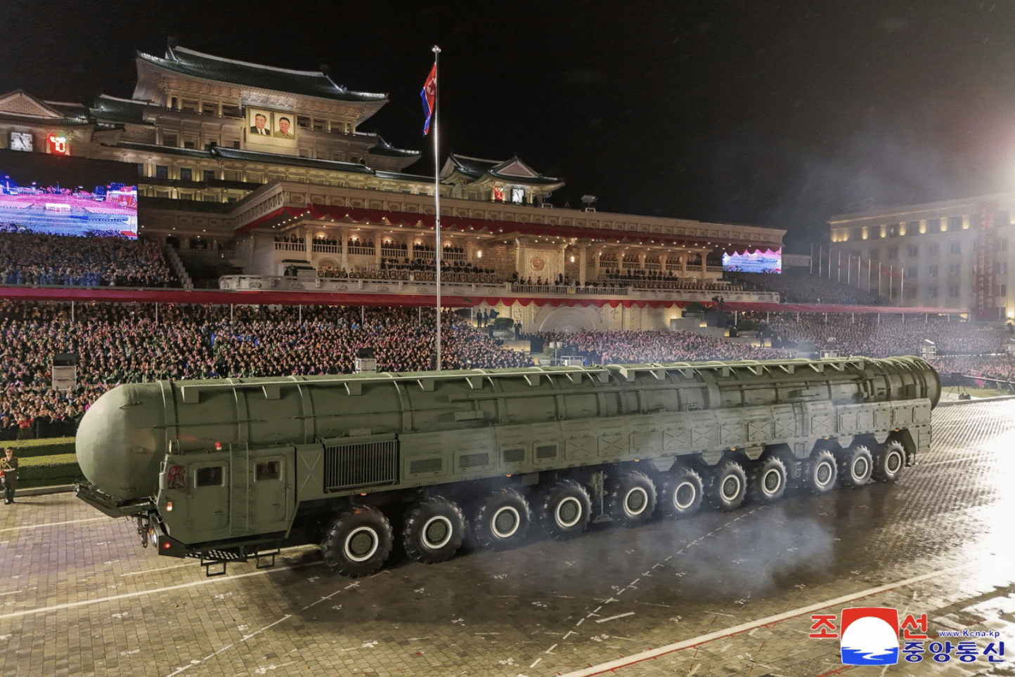 North Korea flaunts missile strength with Hwasong-20 ICBM