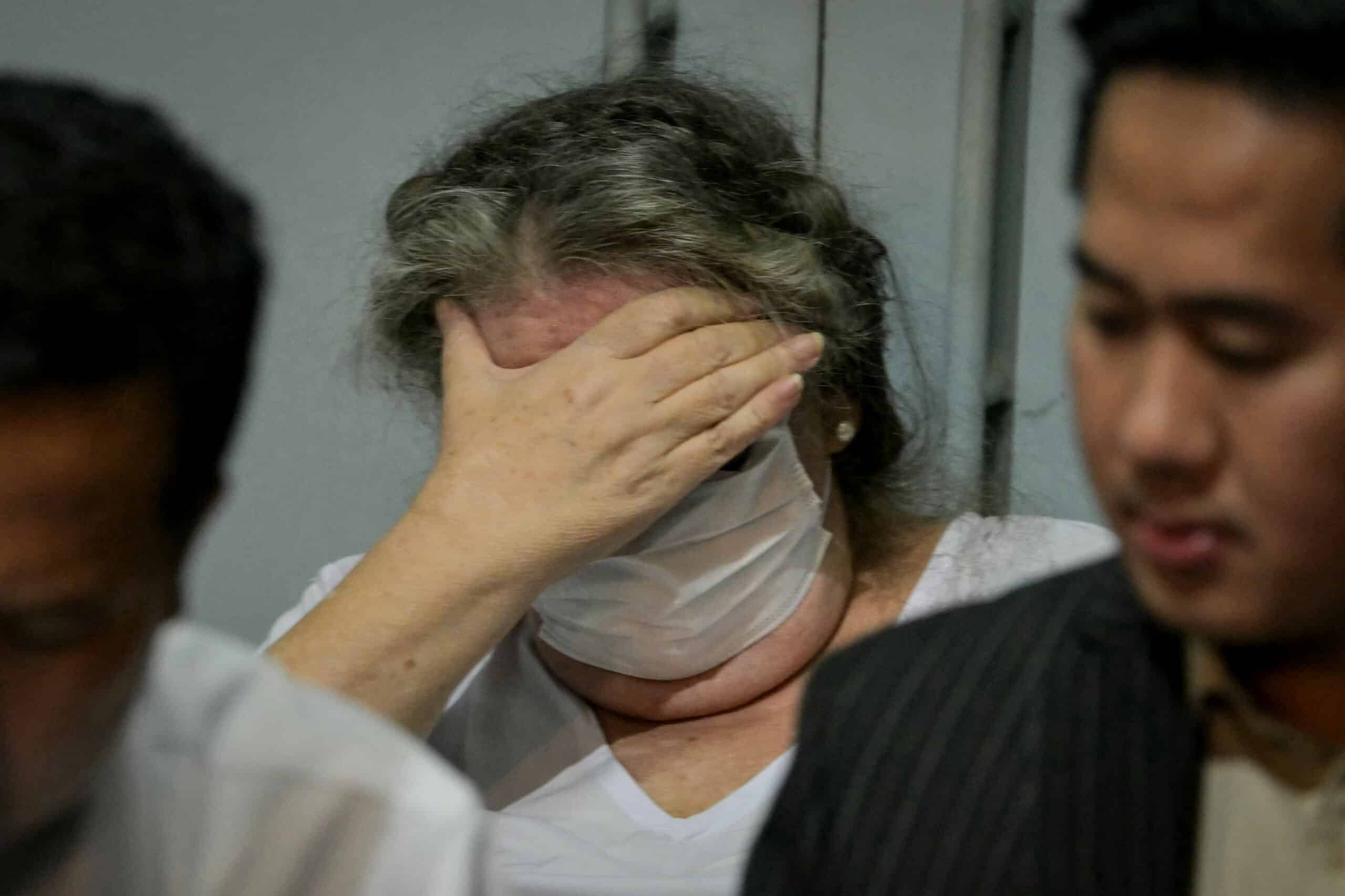 UK grandmom leaves Indonesia death row to return home