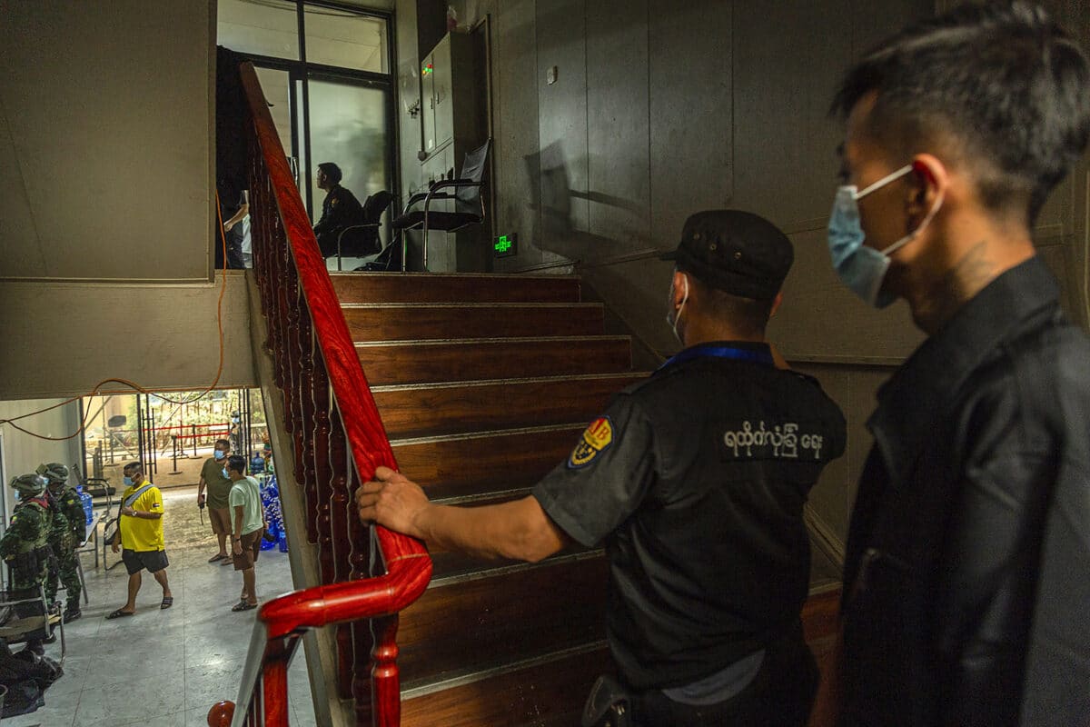 Myanmar junta says raided online scam center, arrested over 300