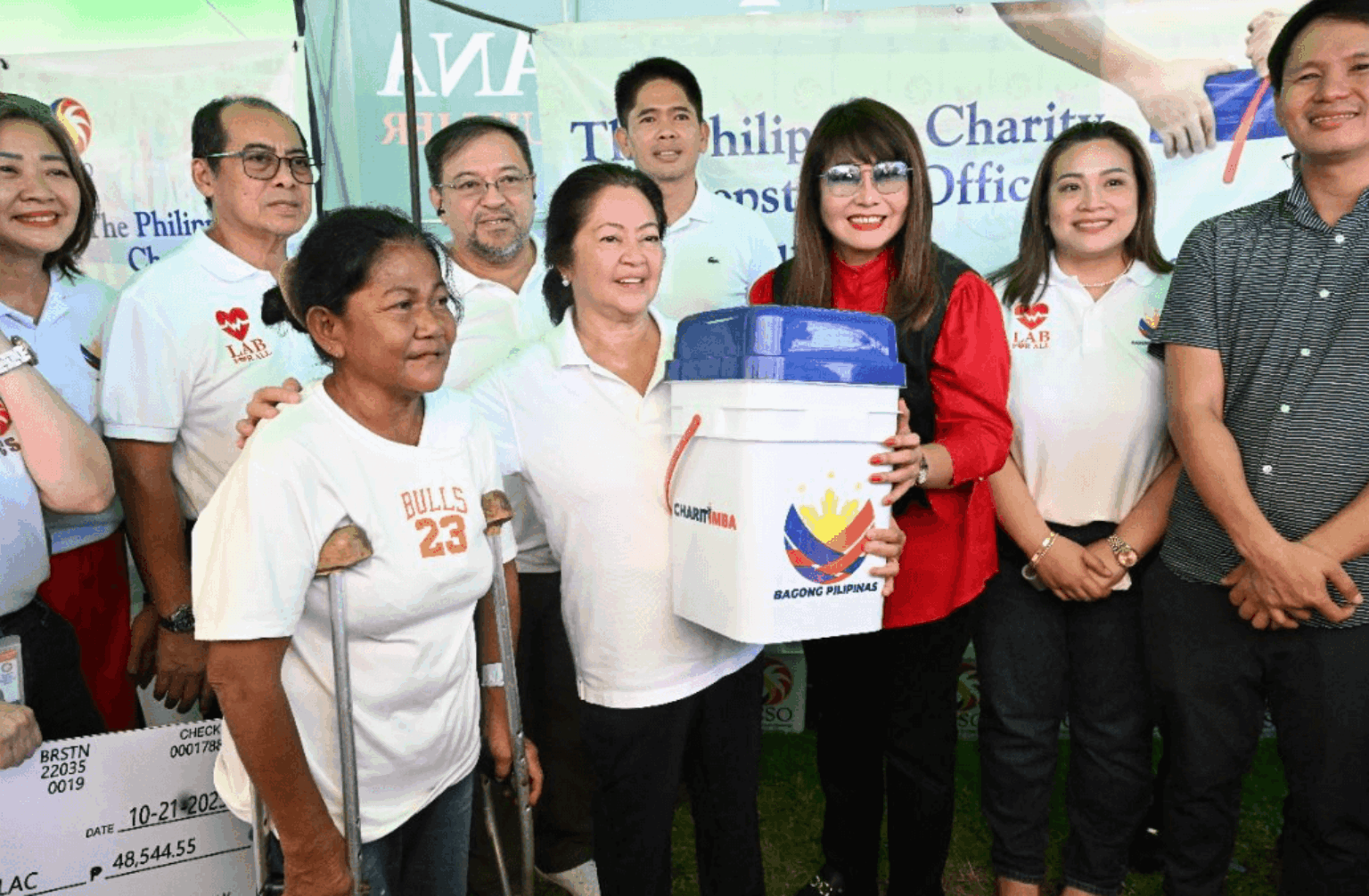 PCSO supports First Lady’s ‘LAB for All’ program in La Paz, Tarlac