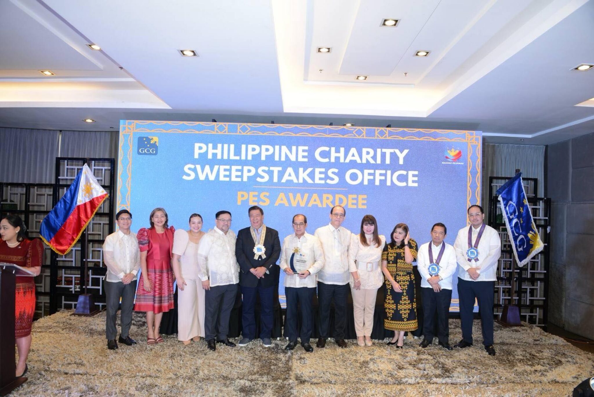 PCSO is number one GOCC, receives multiple awards