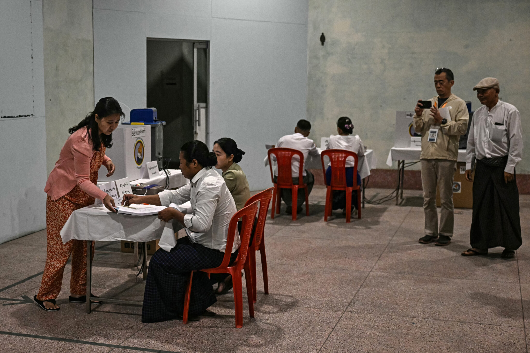 Myanmar junta stages election after five years of civil war