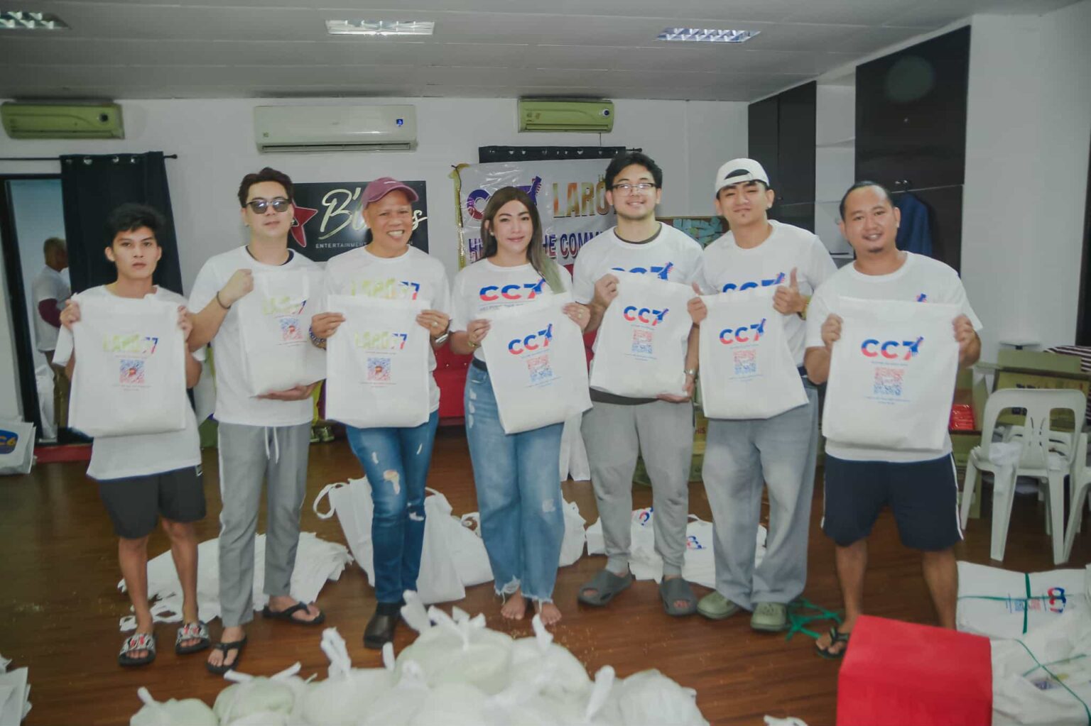 CC7 and Laro77 deliver critical aid to thousands amid fires, typhoons ...