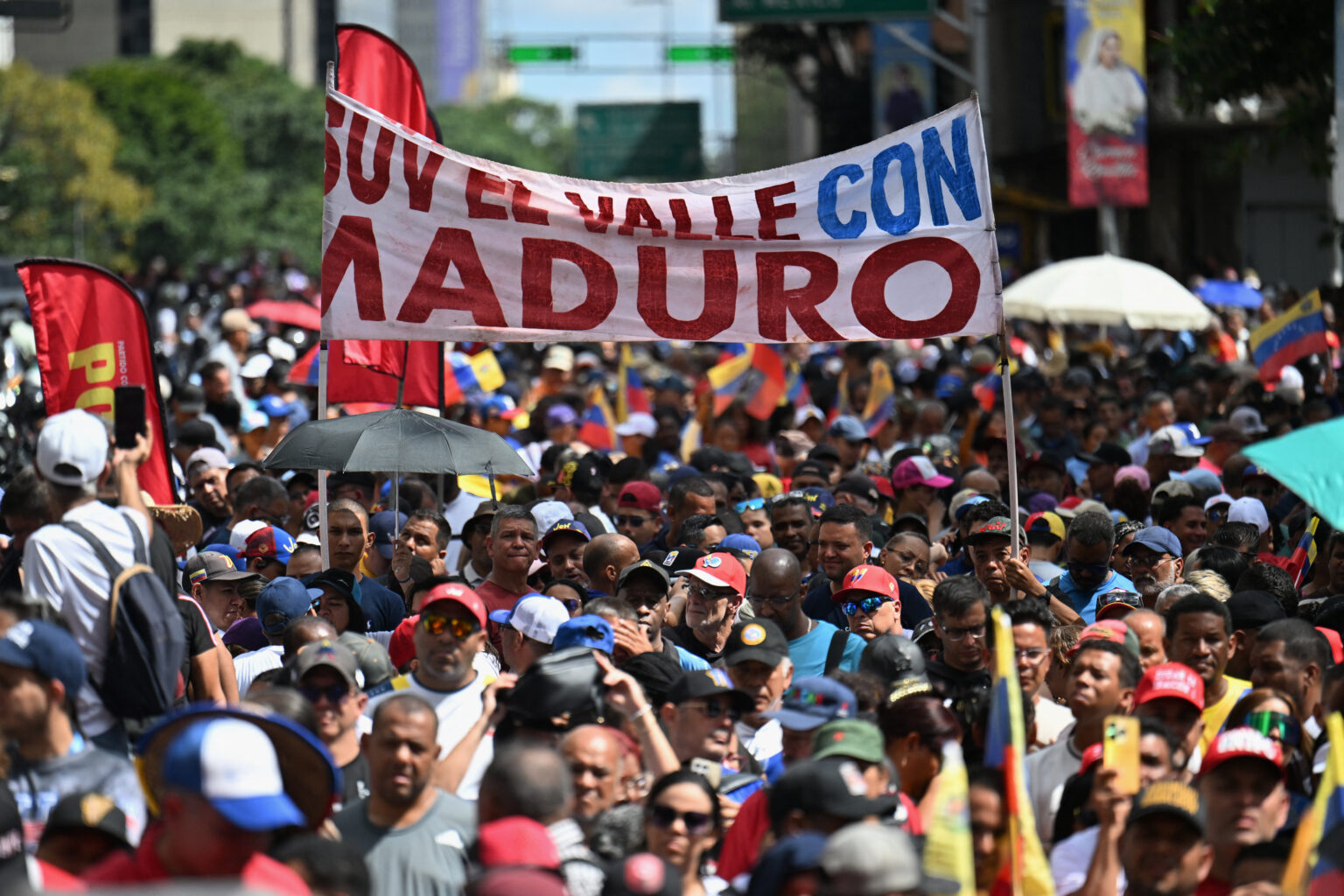Maduro son calls on deposed leader's supporters to stage protests