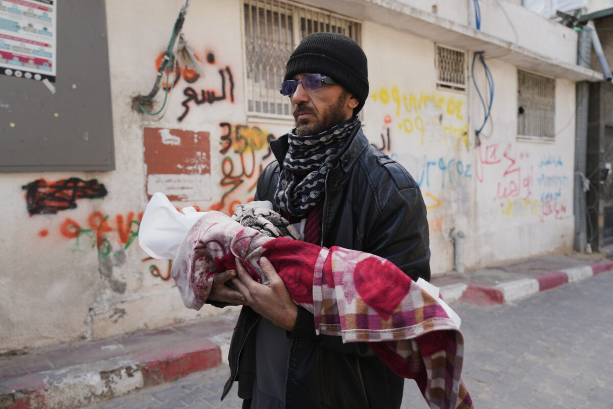 Baby dies from cold in Gaza as leaders meet to discuss Board of Peace ...