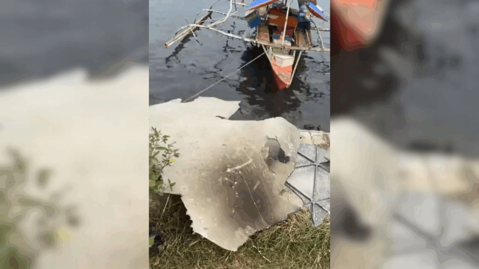 Fishers recover Chinese rocket debris off Puerto Princesa