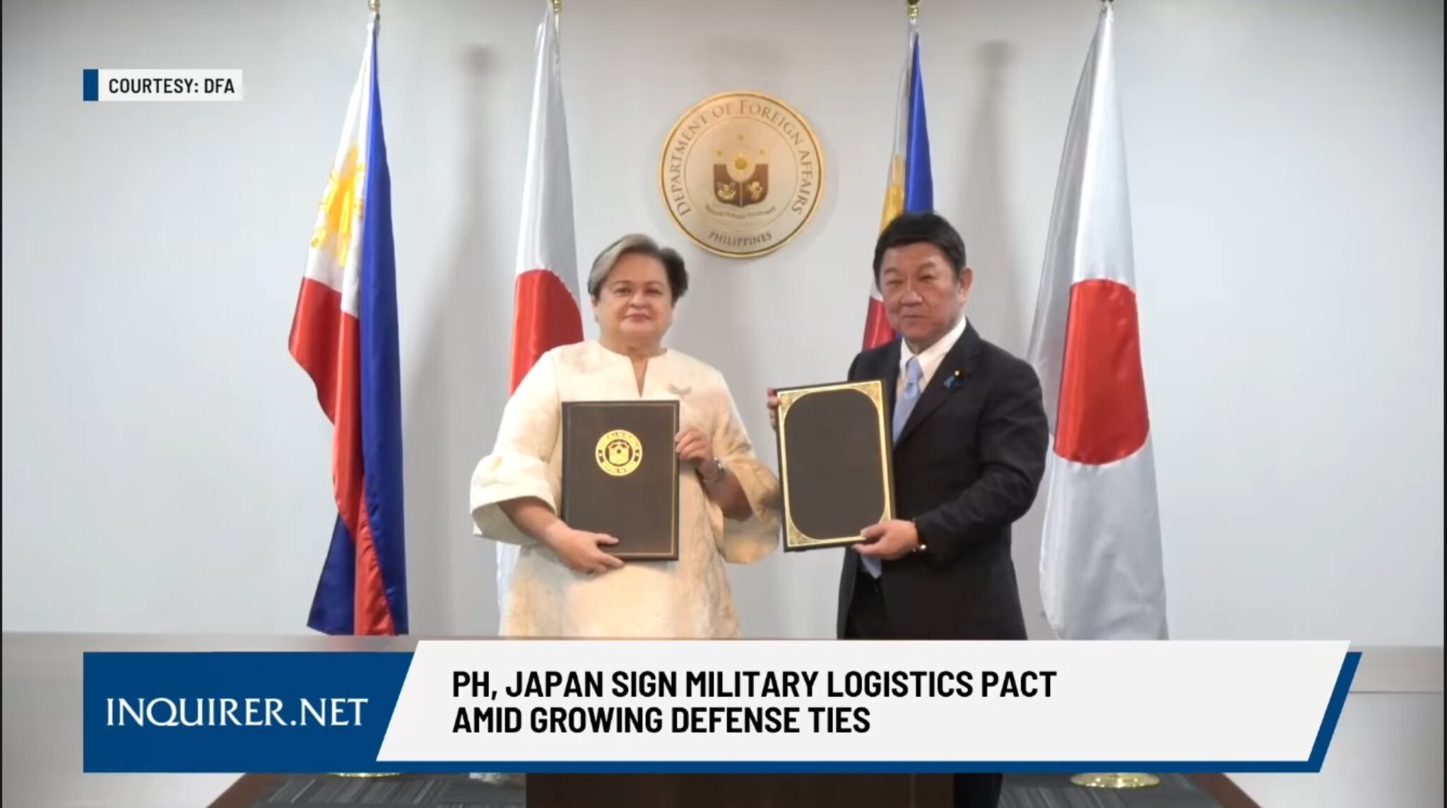 PH, Japan ink new defense pact to ease flow of supplies