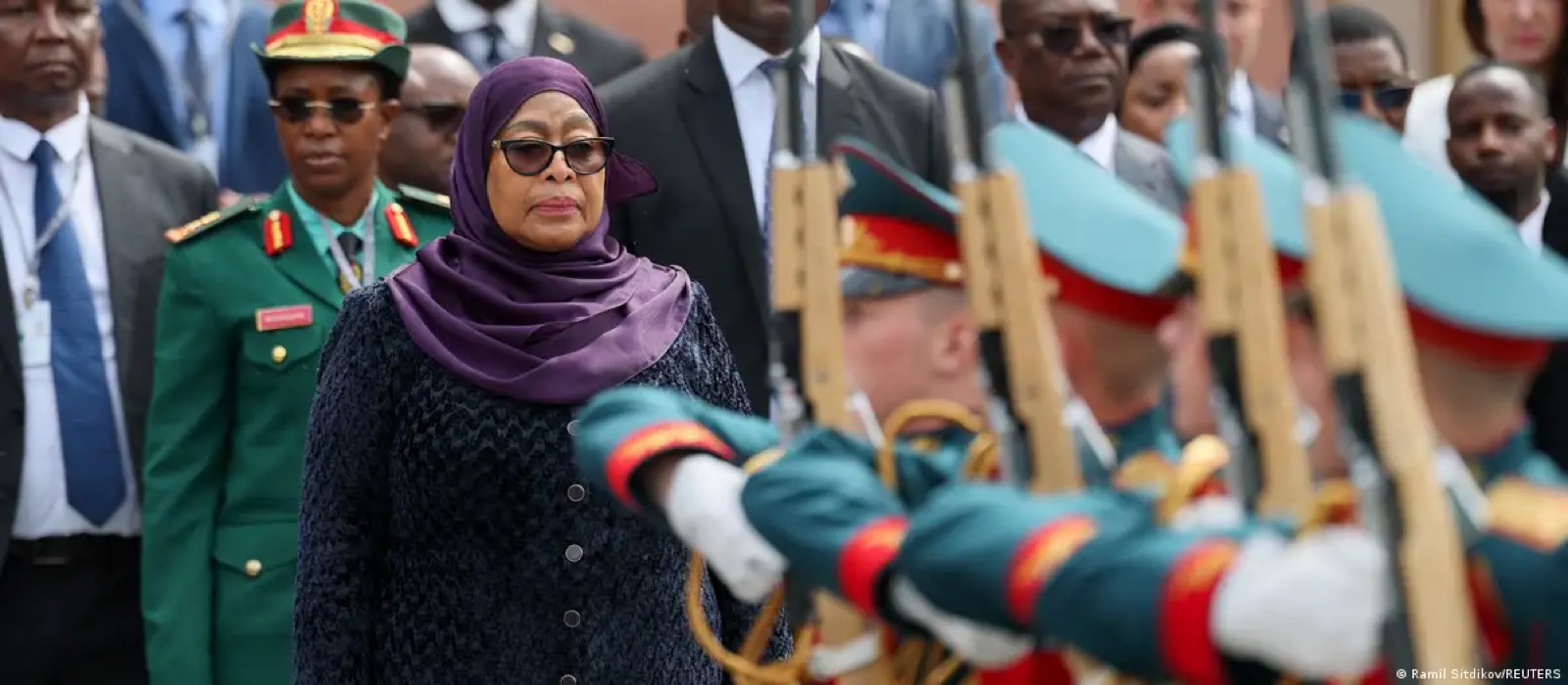Tanzania's president visits Russia amid frayed Western ties