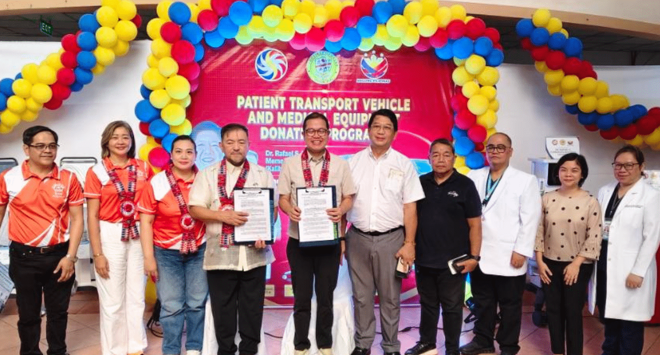PCSO turns medical equipment, patient transport vehicles over to ...